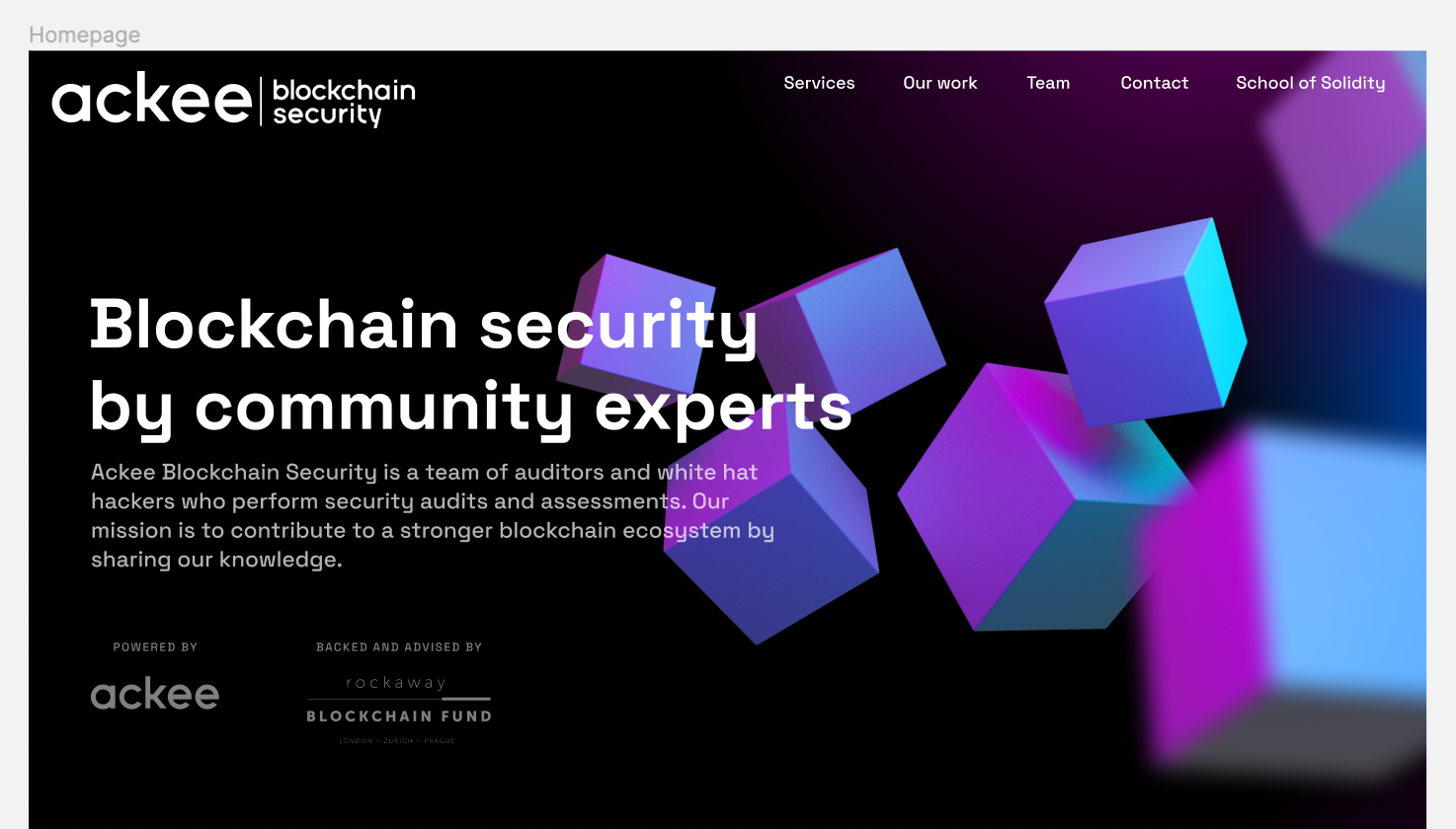 Blockchain Security Services | Ackee Blockchain